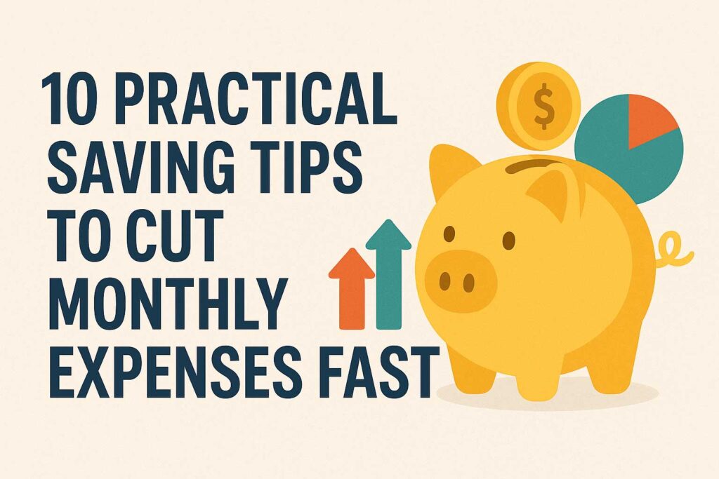 10 Practical Saving Tips to Cut Monthly Expenses Fast - Melrose Finance